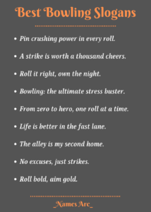 200+ Best Bowling Slogans For You - Namesarc